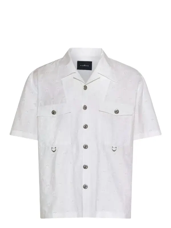 John Richmond Flap-pocket Shirt - White