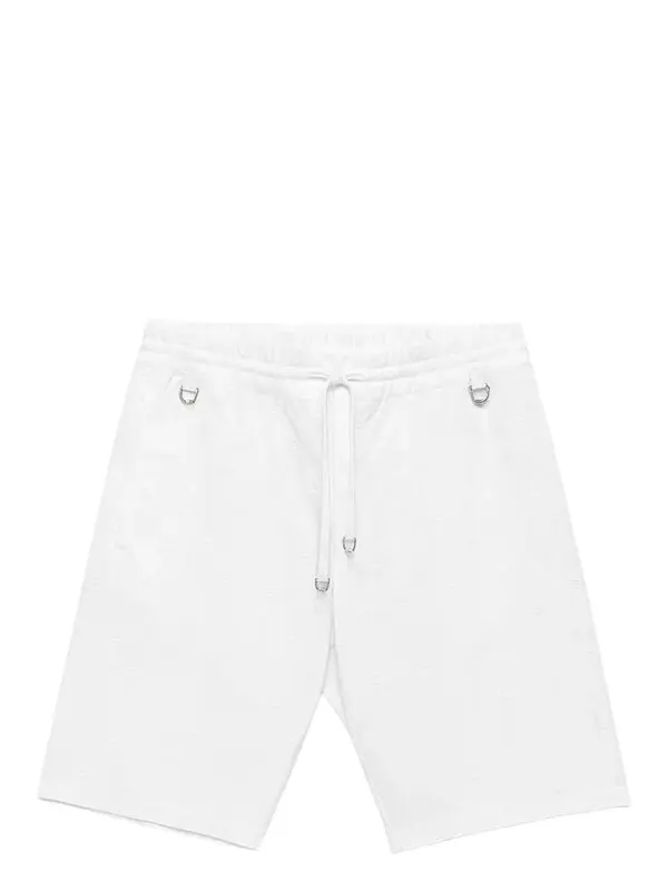 John Richmond Drawstring-waist Shorts - White