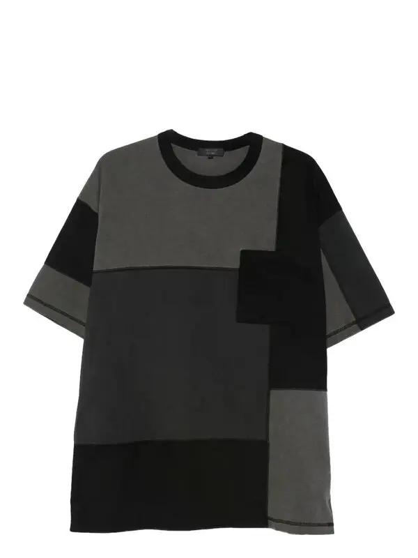 Comme Des Garçons Patchwork T-shirt - Black