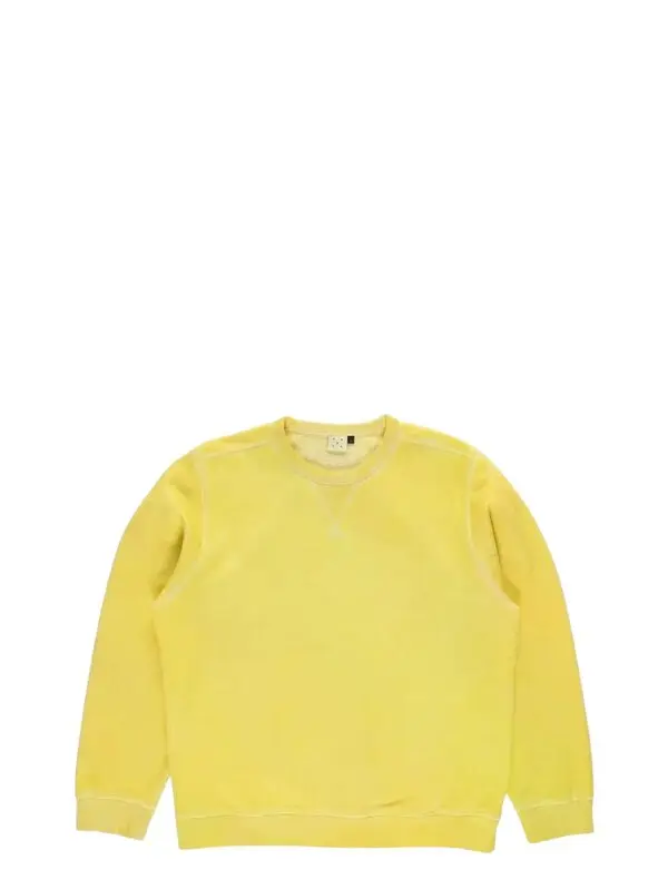 POP TRADING COMPANY Logo Crewneck Sweatshirt - Yellow