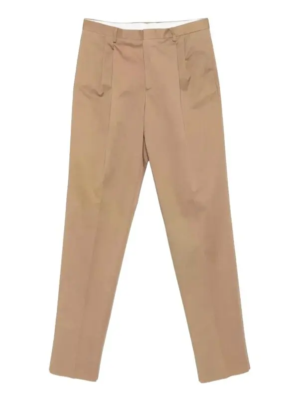 LARDINI Patimur Pleated Trousers - Neutrals