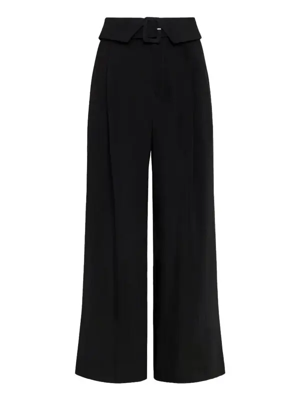 Cinq À Sept Lorena Buckled Trousers - Black