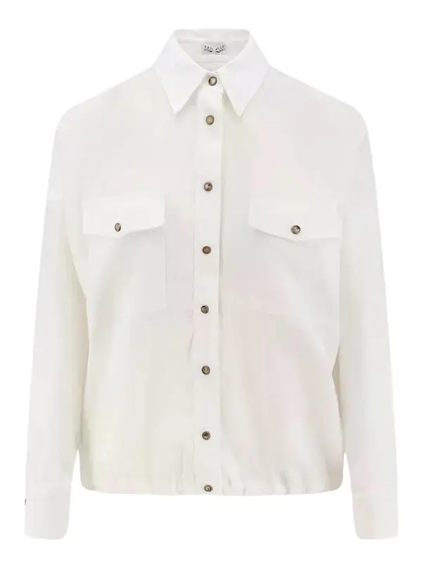 Brunello Cucinelli Buttoned Pocket Shirt - White