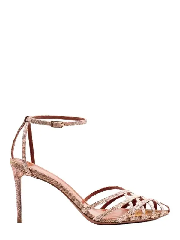 CASTAGNA Miami Criss-cross Sandals - Pink