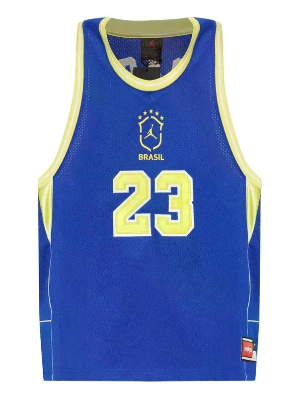 Nike X Jordan Logo-print Tank Top - Blue