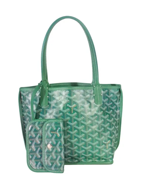 Goyard 2025 Mini Anjou Reversible Tote Bag - Green