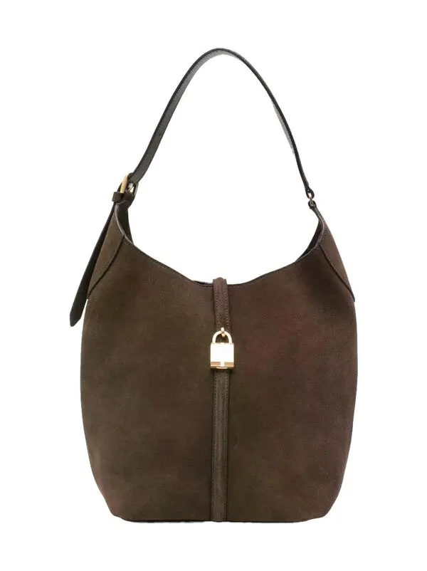 DEMELLIER Siena Suede Shoulder Bag - Brown