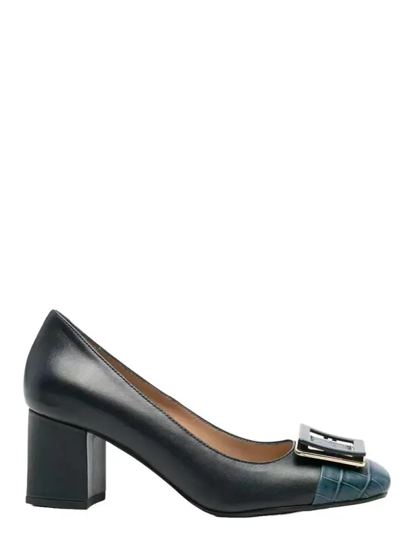 SERGIO MORETTI FIRENZE Buckle-detail Pumps - Blue