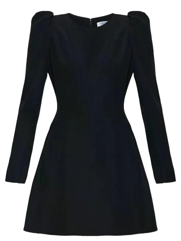Alexander McQueen Long-sleeve Mini Dress - Black