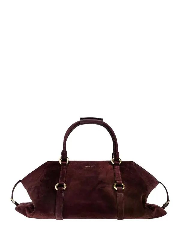 Alexander McQueen Ring-detail Holdall - Red