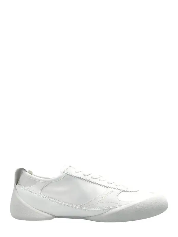 Alexander McQueen Lace-up Paneled Sneakers - White