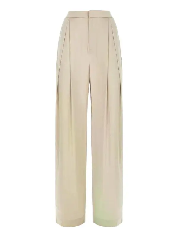 DANAMÉ Pleated Trousers - Neutrals