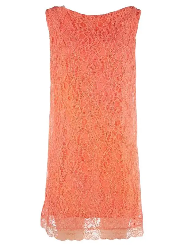 Chiara Boni La Petite Robe Lace Mini Dress - Orange
