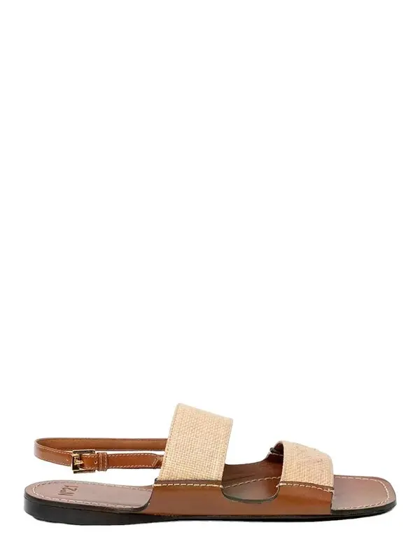 N°21 Strap-detail Flat Sandals - Brown