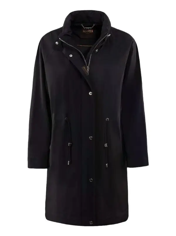 MOORER Maureen-kn Parka - Black