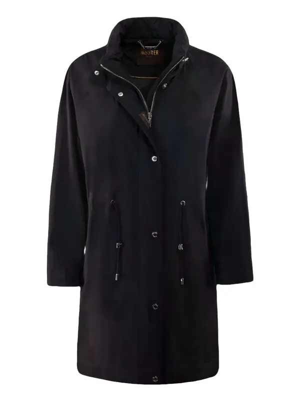MOORER Maureen-kn Parka - Black