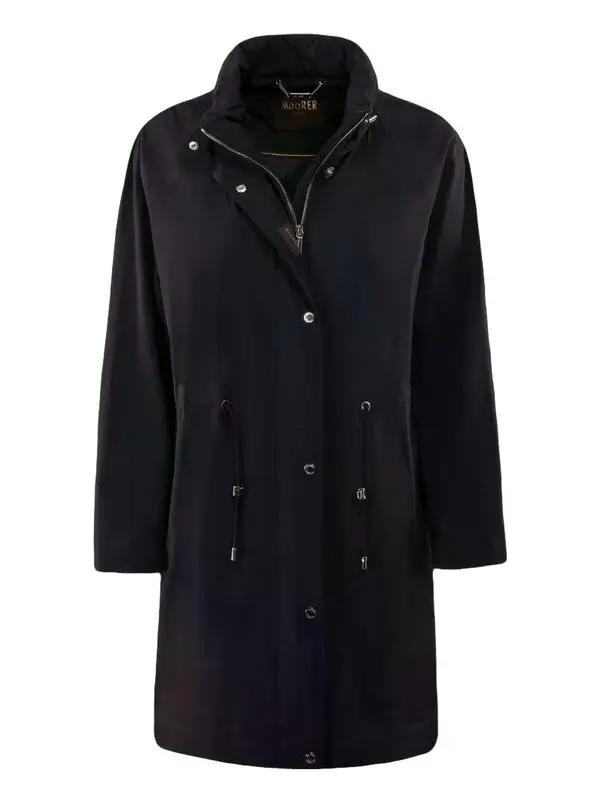MOORER Maureen-kn Parka - Black