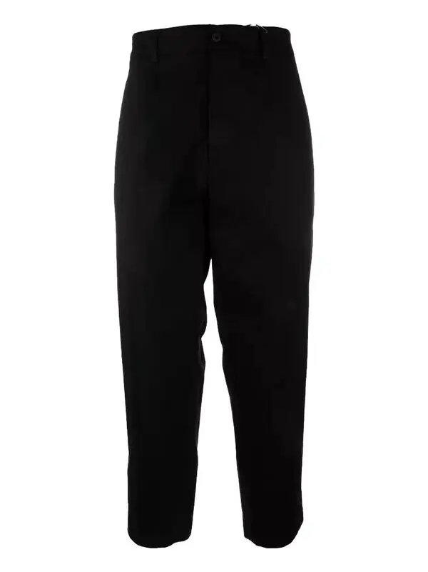PENCE 1979 Buckle-detail Trousers - Black