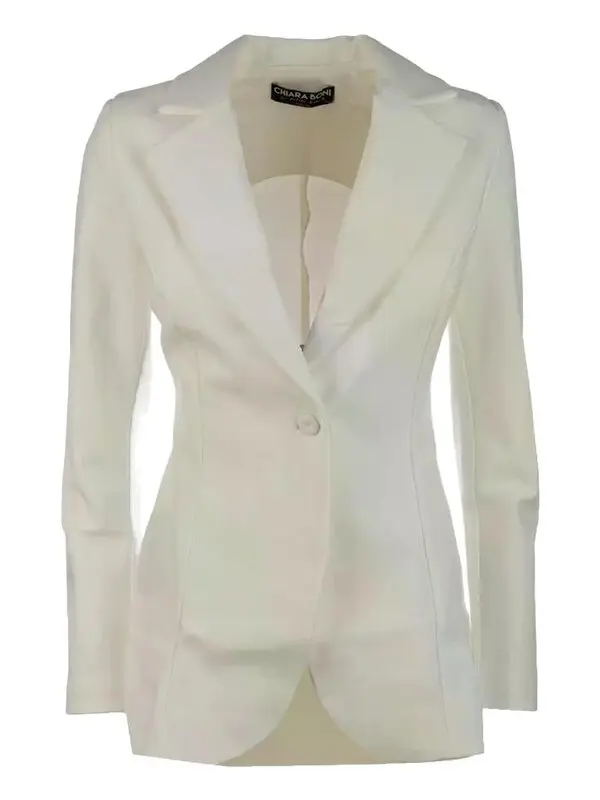 Chiara Boni La Petite Robe Lua Blazer - White