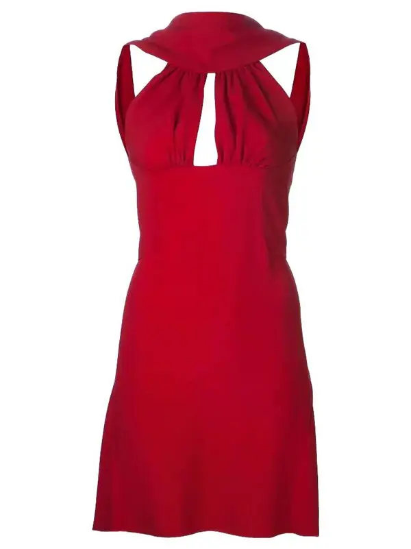 Dsquared2 Cut-out Mini Dress - Red