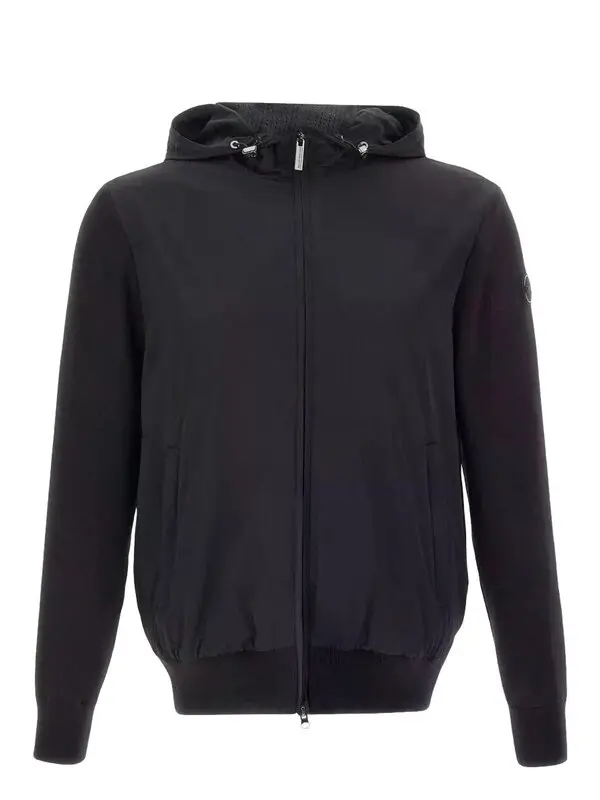 COLMAR Hooded Zip-up Jacket - Black
