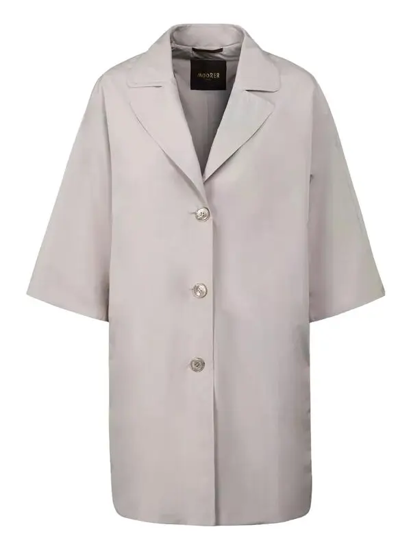 MOORER Lucilia Trench Coat - Neutrals