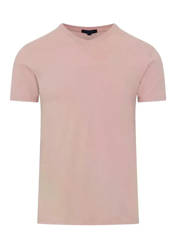 PATRICK ASSARAF V-neck T-shirt - Pink