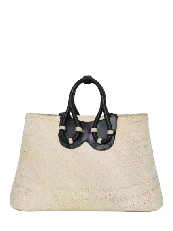 Johanna Ortiz Woven Tote Bag - Neutrals