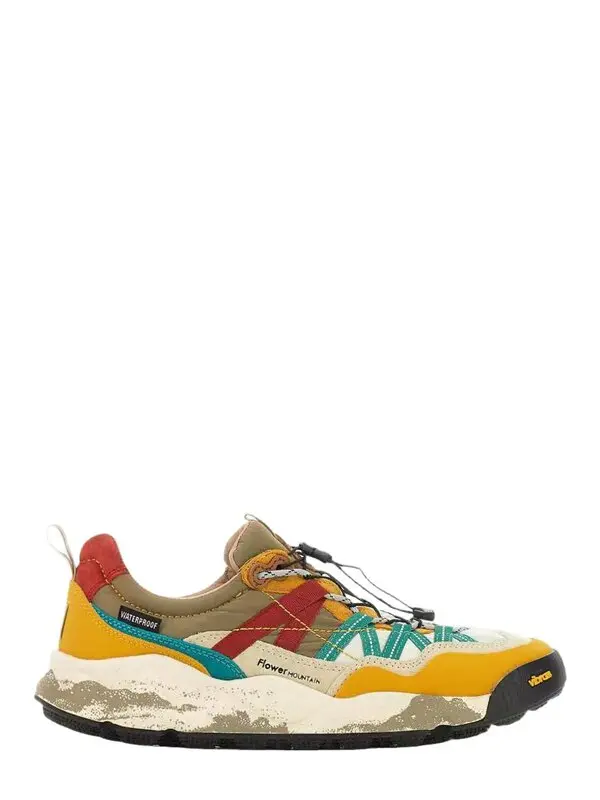 FLOWER MOUNTAIN Iwano 2 Lace-up Sneakers - Yellow