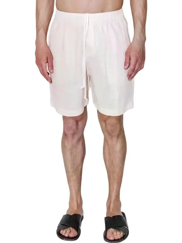 TRIBE AND TRUE Drawstring Shorts - Neutrals