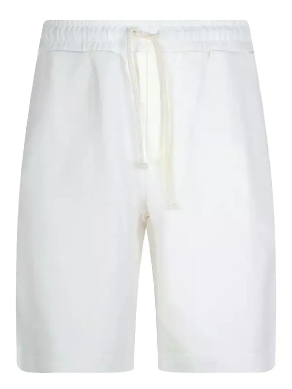 BALLANTYNE Drawstring Shorts - White