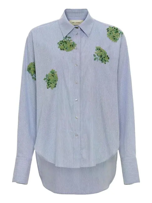 Hellessy Flo Beaded Shirt - Blue