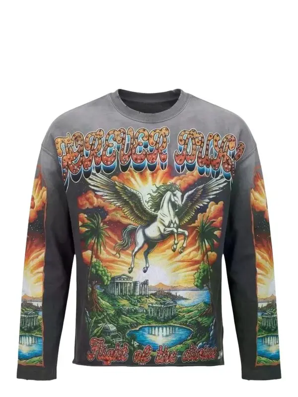 DUAA Graphic Long Sleeve - Grey