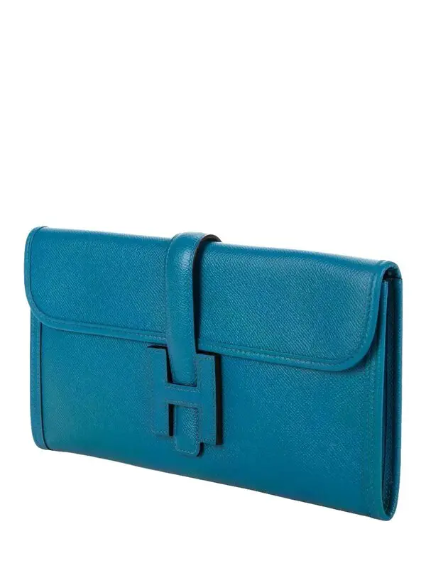 Hermès Jige Elan 29 Clutch - Blue