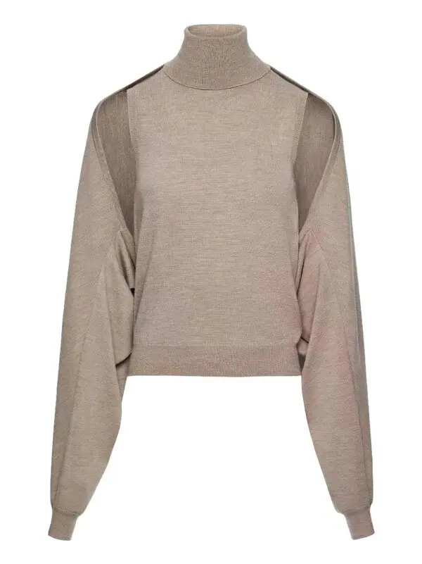 Magda Butrym Fine-knit Jumper - Neutrals