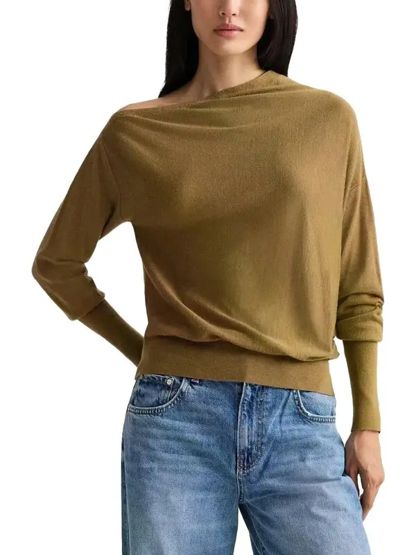 TWP Cold Shoulder Jumper - Neutrals