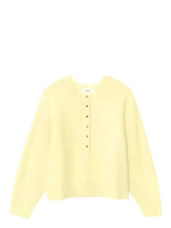 Xirena Buttoned Knitwear - Yellow