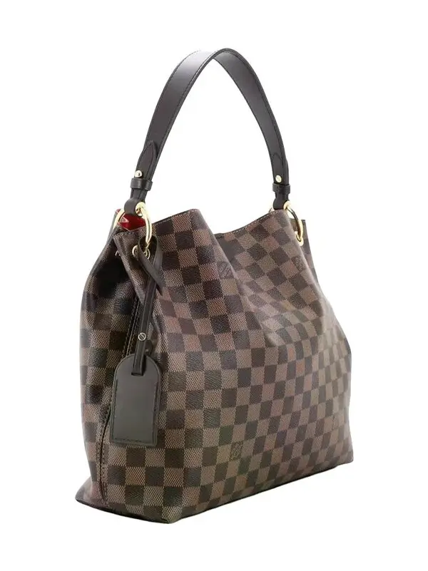 LOUIS VUITTON Graceful Handbag Damier Pm - Brown