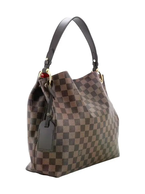 LOUIS VUITTON Graceful Handbag Damier Pm - Brown