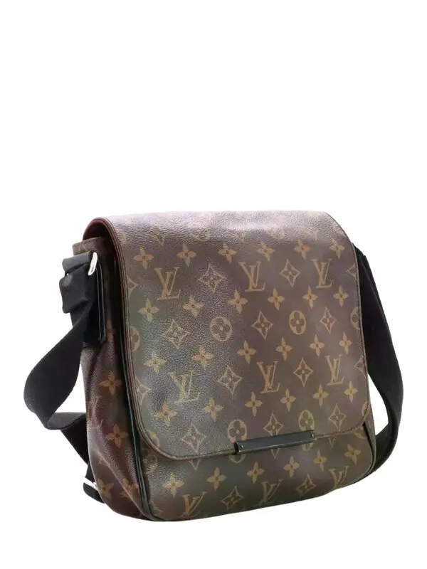 LOUIS VUITTON District Messenger Bag Macassar Monogram Canvas Pm - Brown