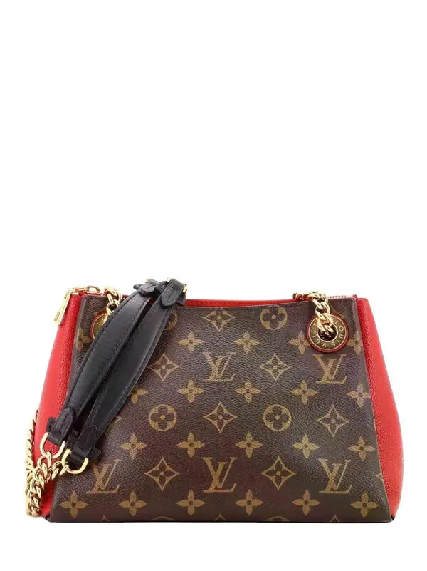 LOUIS VUITTON Surene Bb Shoulder Bag Monogram Canvas With Leather - Brown