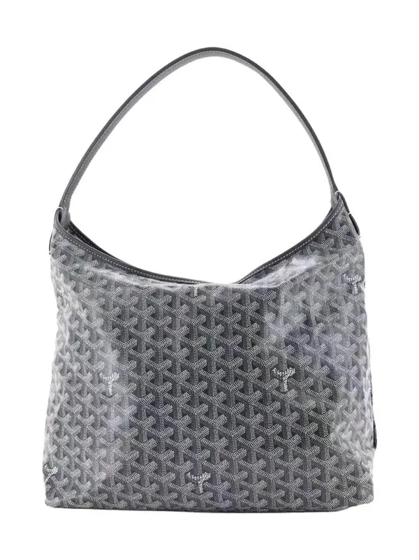 Goyard Boheme Coated Canvas Hobo Bag - Grey