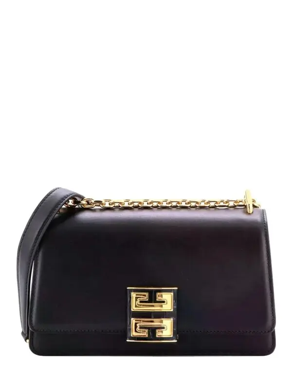 Givenchy 4g Cube Chain Top Handle Small Shoulder Bag - Black