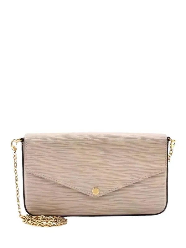 LOUIS VUITTON Felicie Pochette Epi Leather Crossbody Bag - Neutrals