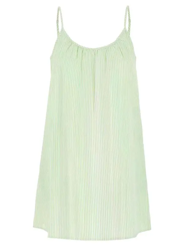 Polo Ralph Lauren Printed Cotton Dress - Green