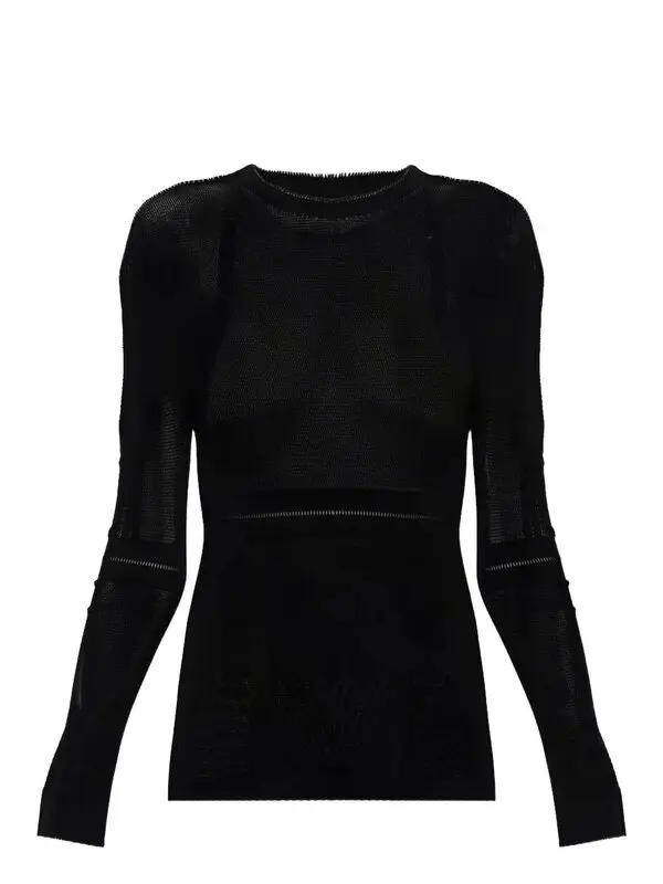 Issey Miyake Long-sleeve Top - Black