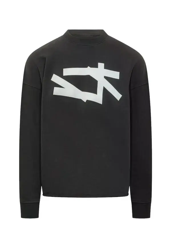 44 LABEL GROUP Crew-neck Sweatshirt - Black