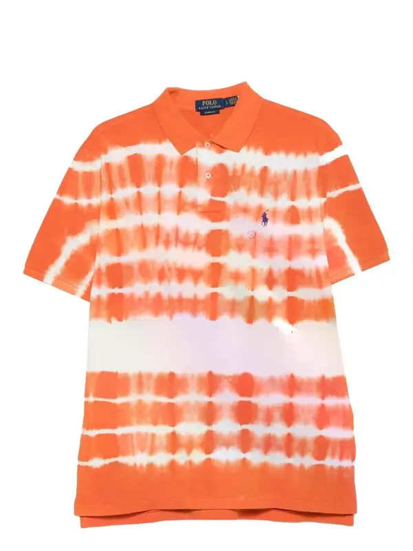 Polo Ralph Lauren Tie-dye Polo Shirt - Orange