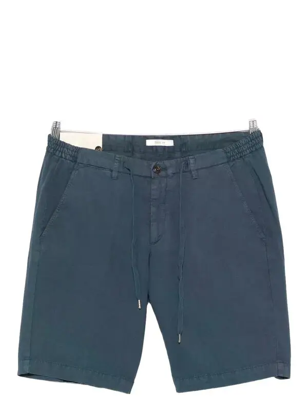 BRIGLIA 1949 Malibu Drawstring Waist Shorts - Blue