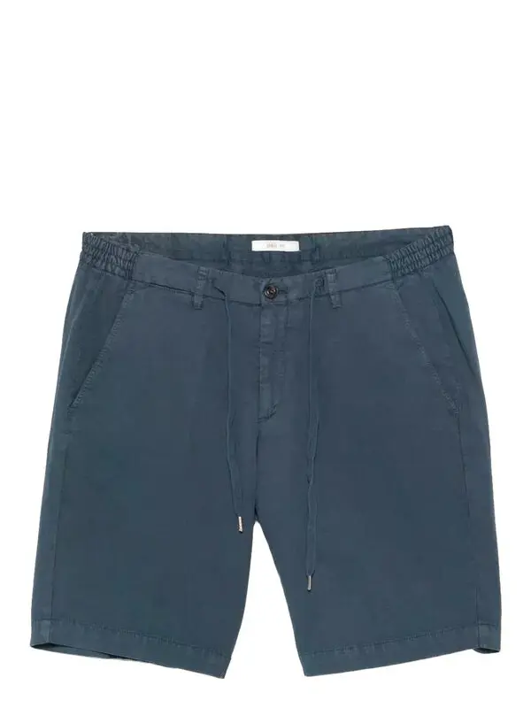 BRIGLIA 1949 Malibu Drawstring Waist Shorts - Blue